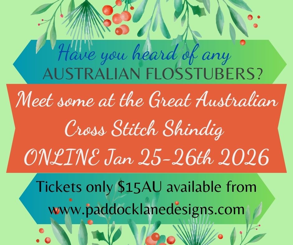 The Great Australian Cross Stitch Shindig 2026 Ticket – paddocklanedesigns
